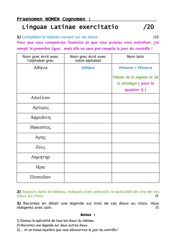 Latin 1 ( 2020-2021
