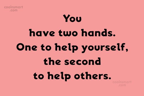 "The Self-Help"Story...