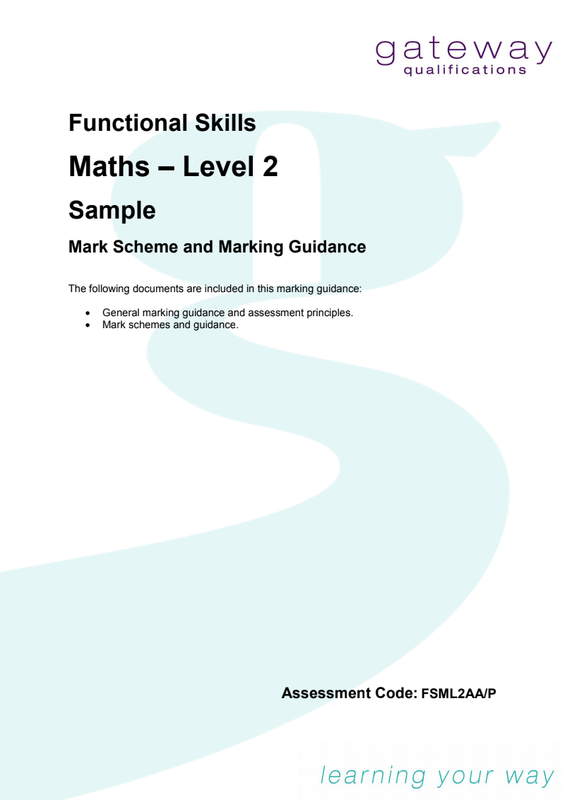 Functional Skills Level 2 Maths